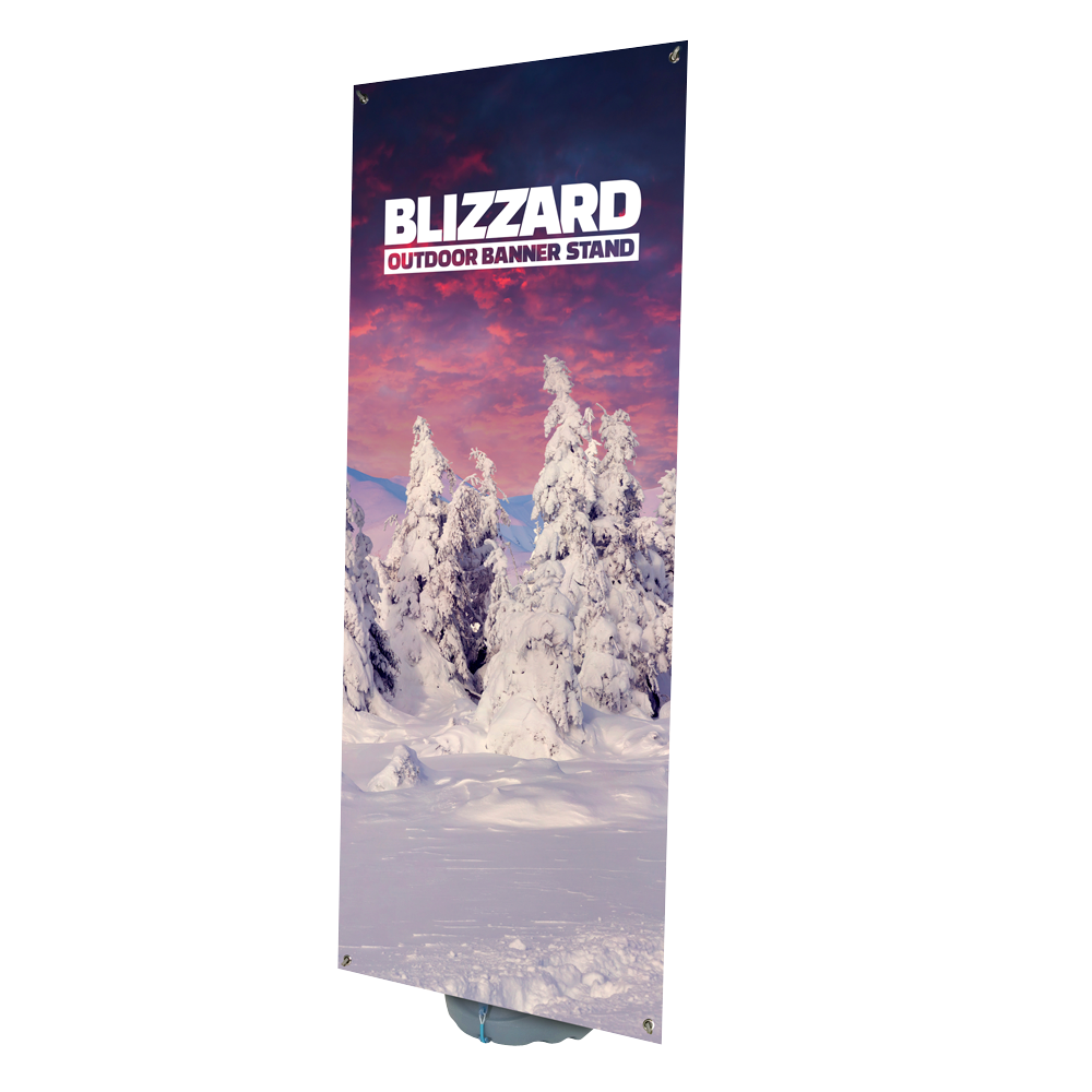 Blizzard Outdoor Banner Stand | Signsaver | Bespoke Signs & Displays UK